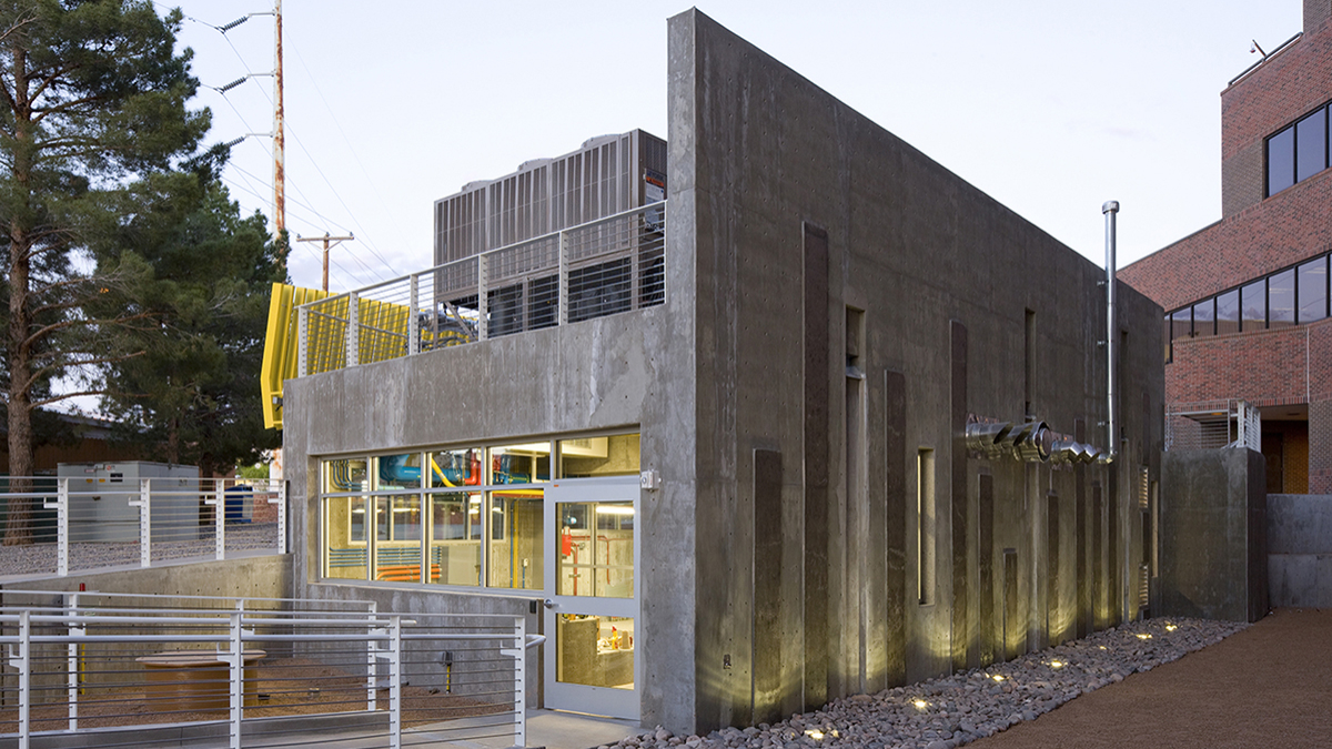 Central New Mexico Community College, Max Salazar Hall Central Utility ...